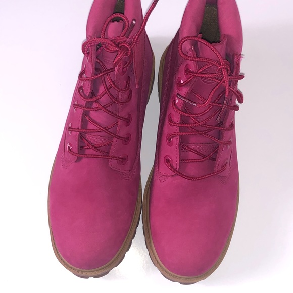 Timberland | Shoes | Nwt Rose Red Timberland Premium Waterproof Boots ...